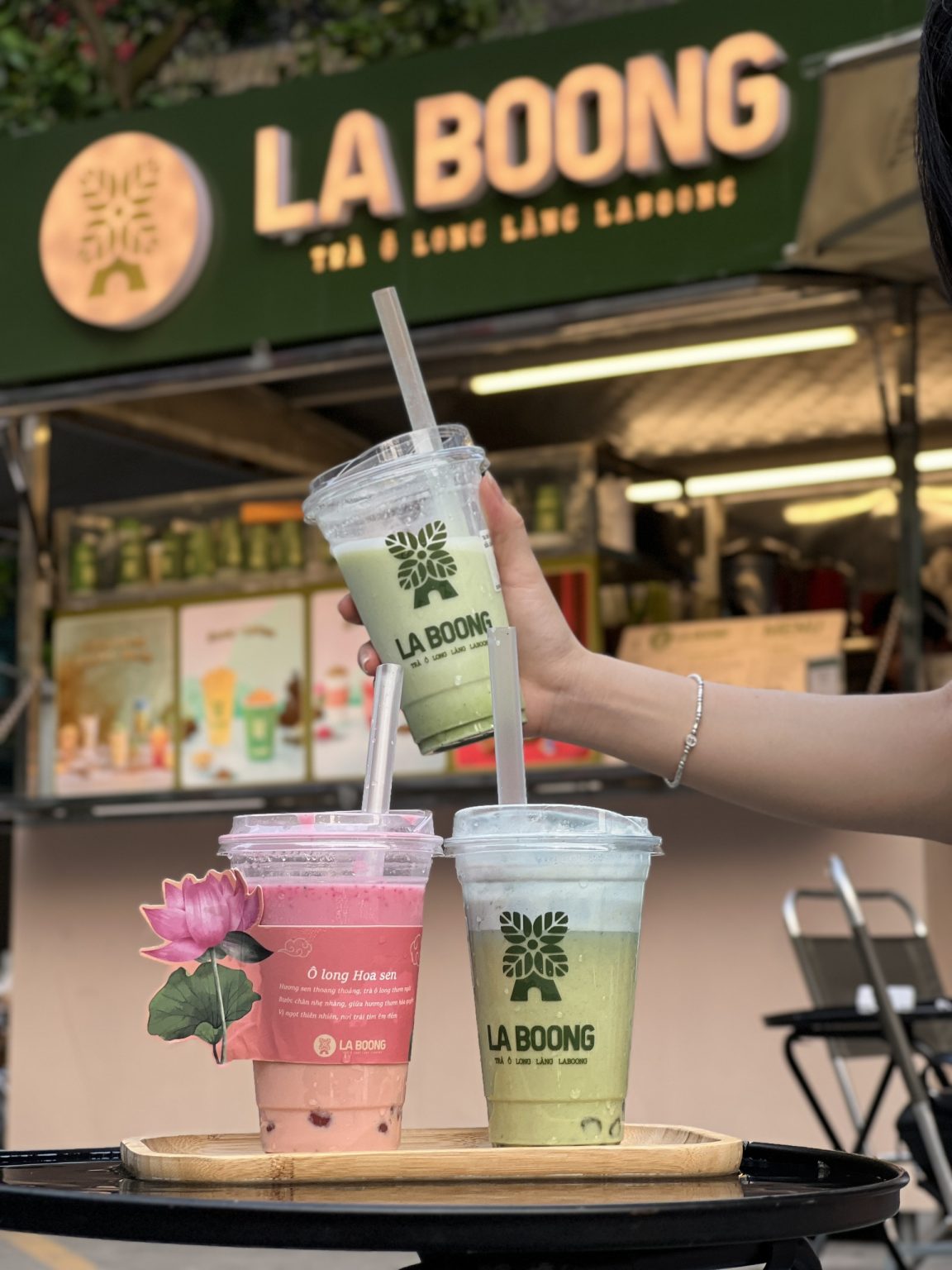 Trà ô long làng La Boong